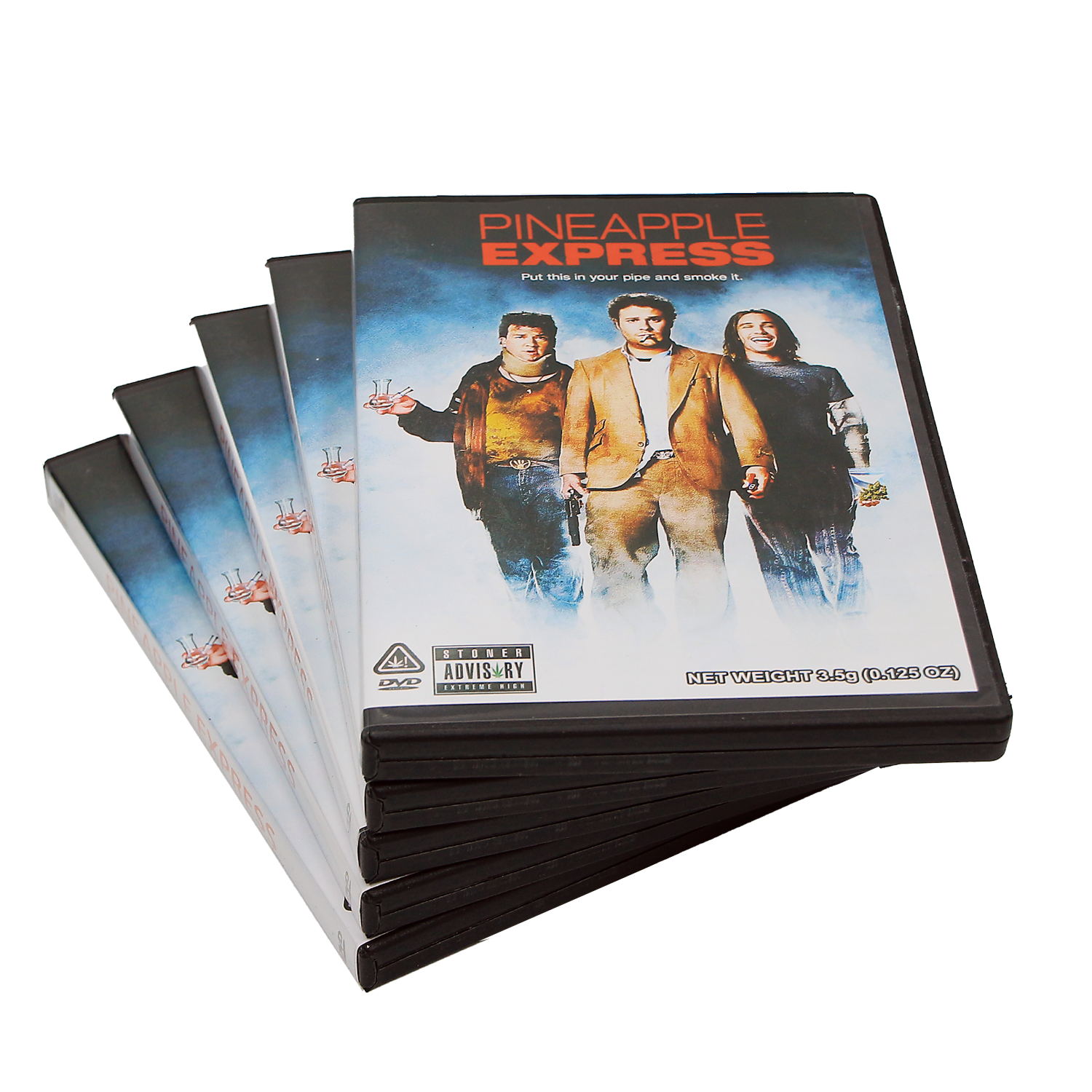 5 Count DVD Case & Mylar Bag - Design 029 - 3.5 Capacity – Mylar Bag Depot
